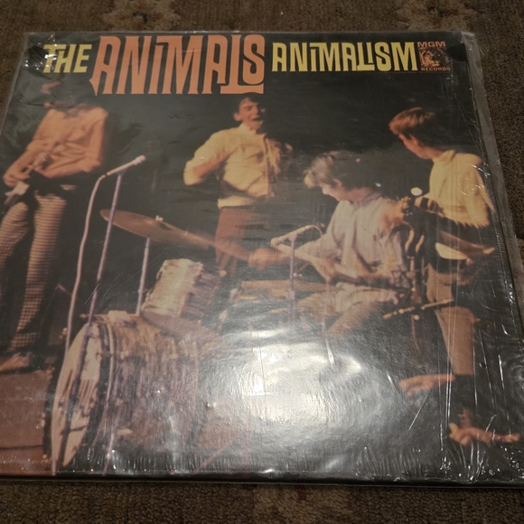 MGM | Media | The Animals Animalism Vinyl Record With Bold Yellow And ...